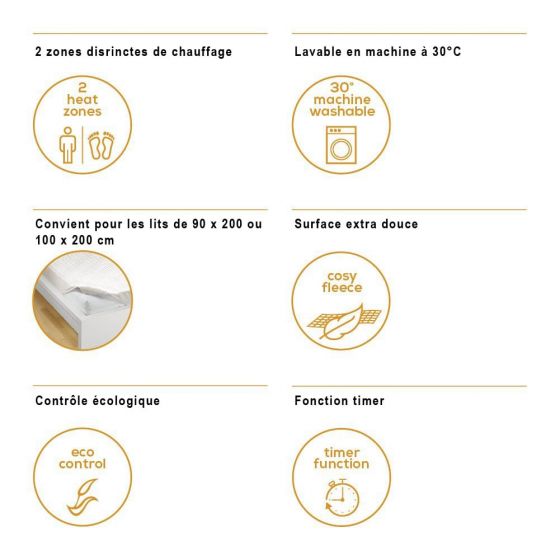 Chauffe matelas confort Beurer UB 100 à € 158,99 | Matériel Médical